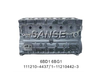 China 6BD1 6BG1 Engine Cylinder Block 111210-4437 1-11210442-3 For Excavator Diesel Engine for sale