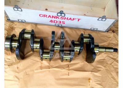 China 4D35 Engine Crankshaft , forged steel crankshaft for Mitsubishi diesel engine parts for sale