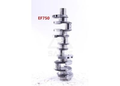 China EF750 Diesel Engine Crankshaft , 13400-3110 Forged Steel Crankshaft Fit HINO Engine for sale