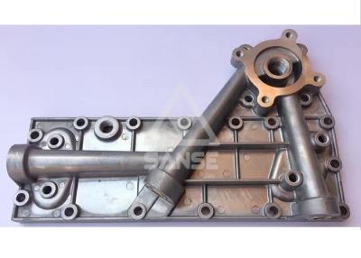 China S6D95 Oil Cooler Cover Engine Side Cover Fit Excavator PC200-5 Engine for sale