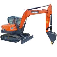 China 2019 Doosan DX55 Excavator with 0.18 m3 Bucket Capacity and Affordable Cost from Korea for sale