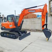 China 2019 Doosan DX55 Excavator with 0.18 m3 Bucket Capacity and Affordable Cost from Korea for sale
