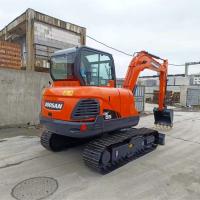 China 2019 Doosan DX55 Excavator with 0.18 m3 Bucket Capacity and Affordable Cost from Korea for sale