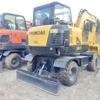 China 4001-6000 Working Hours Used Hyundai R60-7 Crawler Excavator with 0.2 Bucket Capacity for sale
