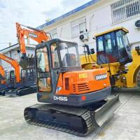 China Doosan DH 55 5 Ton Smail Send Hand Excavator from Korea 2020 Model with 2001 Working Hours for sale