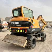 China 2019 Hyundai 60W-9 Used Wheeled Excavator with YANMAR Engine and Cheaper Cost in Korea for sale