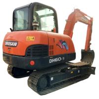 China Used Doosan DH 60-7 Excavator 2020 Year Model 5.7 Ton Operating Weight Made in Korea for sale