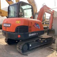 China Used Doosan DH 60-7 Excavator 2020 Year Model 5.7 Ton Operating Weight Made in Korea for sale