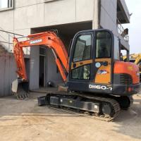 China Used Doosan DH 60-7 Excavator 2020 Year Model 5.7 Ton Operating Weight Made in Korea for sale