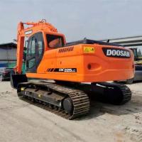 China Powerful Doosan DX 225LC 2019 Excavator with 0.92 m3 Bucket Capacity and 166 kW Power for sale