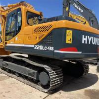 China Latest Model 22 Ton Hyundai 220LC-9S Excavator in Shanghai with 1.03m3 Bucket Capacity for sale
