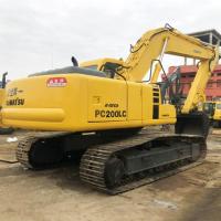 China Good Condition Komatsu PC200-6 Excavator with ORIGINAL Hydraulic Valve and Parts for sale