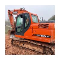 China 2020 Doosan DX150LC Excavator with 15 Ton Capacity and DB 58 T Engine Type from Korea for sale