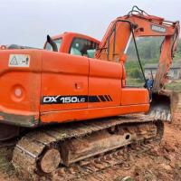China 2020 Doosan DX150LC Excavator with 15 Ton Capacity and DB 58 T Engine Type from Korea for sale