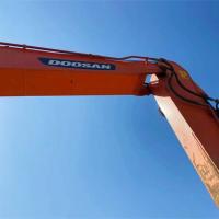 China Transport Length 9.445m Doosan DX210W Used Excavator with 0.92m3 Bucket Capacity for sale