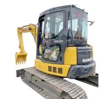 China 5000 KG Used Komatsu PC55MR-2 Excavator with Original Hydraulic Pump in Shanghai for sale