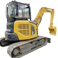 China Original Mini Komatsu Used 55MR Excavator PC55MR-2 Digger with Hydraulic Cylinder for sale