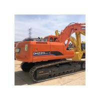China Doosan DH220-7 Backhoe Excavator Used by Skilled Drivers for Engineering Projects for sale
