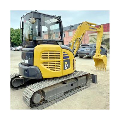 China Komatsu PC55MR-2 Crawler Excavator with 2800 Working Hours and 5000 KG Machine Weight for sale