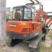 China Made in Korea original mini used doosan dh55-7 excavator 5 ton for sale for sale