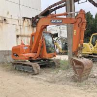 China Made in Korea original used doosan dh80-7 excavator 8 ton in Shanghai for sale
