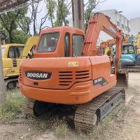 China Made in Korea original used doosan dh80-7 excavator 8 ton in Shanghai for sale