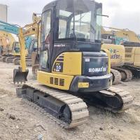 China Original Japan Komatsu Used 55MR Small Excavator PC55MR-2 Compact Mini Excavator for sale