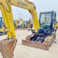 China Mini Hyundai 60-7 Excavator 6 Ton Health Condition with Original Design and in Korea for sale