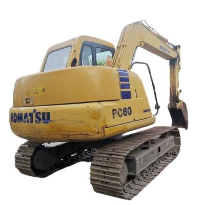 China 2017 Good Health 6 Ton Komatsu PC 60 Used Excavator with Cummins Engine Made in Japan for sale