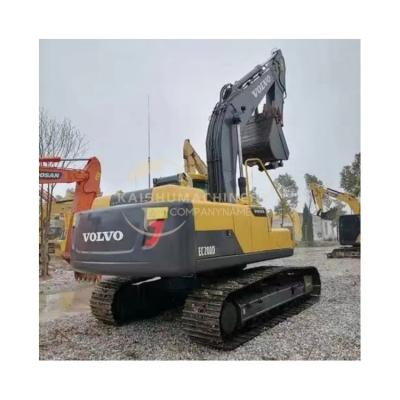 China Transport length 9.69 m and 123 kW power Volvo EC200D used excavator for earth moving for sale