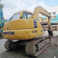 China 2017 Good Health 6 Ton Komatsu PC 60 Used Excavator with Cummins Engine Made in Japan for sale
