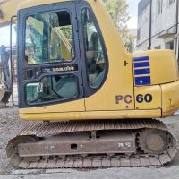 China 2017 Good Health 6 Ton Komatsu PC 60 Used Excavator with Cummins Engine Made in Japan for sale