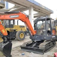 China Korean Made 2017 Doosan DH55 Crawler Excavator 5 Ton with Original Hydraulic Valve for sale