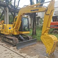 China Japan Manufactured 6 Ton Used Komatsu PC60 Excavator with Original Hydraulic Cylinder for sale