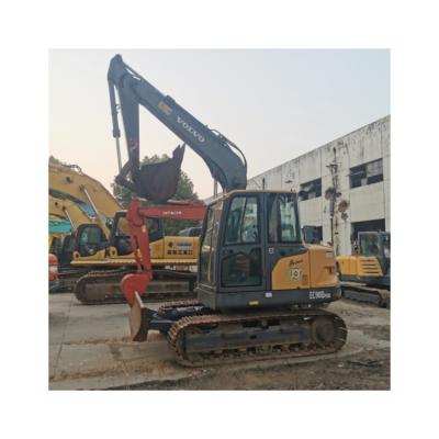 China 2021 year Korea original small 9 ton volvo ec90 used excavator with 800 working hours for sale