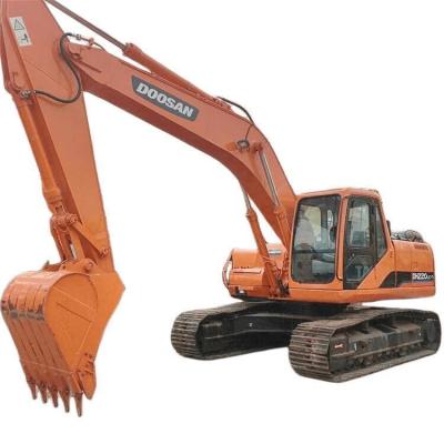 China Good Condition 22 Ton Doosan DH220 Excavator in Korea Original Engine and Hydraulic Valve for sale