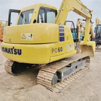 China 6300 KG Operating Weight Used Komatsu PC60-7 Excavator Japan Original in Good Condition for sale