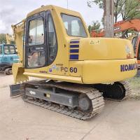 China 40 KW Original Hydraulic Pump Made in Japan 6 Ton Used PC60-7 Mini Excavator Komatsu Second for sale
