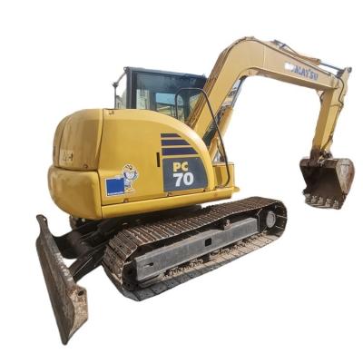 China Original Hydraulic Pump Good Health Japan 7 Ton Komatsu PC 70-8 Used Excavator in Shanghai for sale