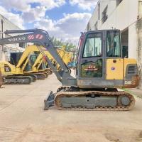 China Volvo EC60 Crawler Chain Excavator 6 Ton Slightly Used with Original Pump and Health for sale