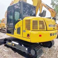 China Original 7 Ton Mini Used Komatsu PC70-8 Excavator in Shanghai with 435 Working Hours for sale