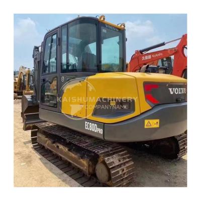 China Original Hydraulic Pump Volvo Used Excavator EC80D with 2800 Working Hours in Shanghai for sale