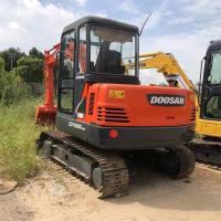 China Made in Korea mini used doosan dx55 excavator 5 ton for sale for sale