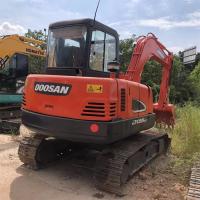 China Made in Korea mini used doosan dx55 excavator 5 ton for sale for sale
