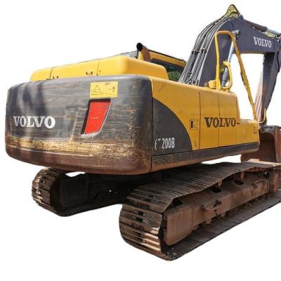 China 0.85 m3 Bucket Capacity Used 20 Ton Volvo 200B Excavator with Original Hydraulic Pump for sale