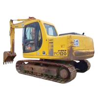 China Original Hydraulic Pump 12 Ton Used PC120-6 Excavators with and Moving Speed 4.2 km/h for sale