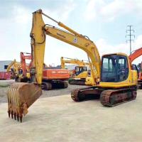 China Original Hydraulic Pump 12 Ton Used PC120-6 Excavators with and Moving Speed 4.2 km/h for sale