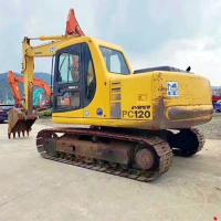 China Original Hydraulic Pump 12 Ton Used PC120-6 Excavators with and Moving Speed 4.2 km/h for sale
