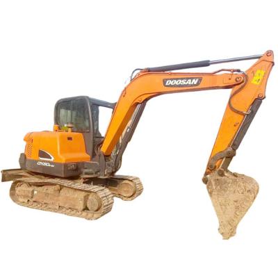 China Active 6 Ton Korea Original Crawler Mini Doosan Excavator 60 Used Excavator in Shanghai for sale