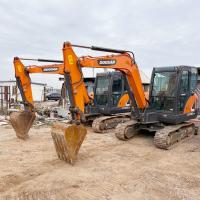 China Korea Original Earth-Moving Machinery 6 Ton Excavator Mini Digger for Shanghai Market for sale